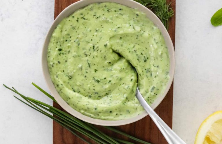 Spicy Avocado Dill Dressing - Live Healthy! Cooks